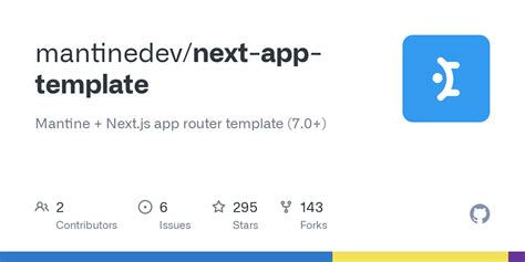 Github Mantinedevnext App Template Mantine Nextjs App Router Template 70