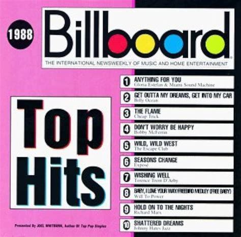 Billboard Top Hits 1988 Cd Cover Billboard Top Rocknroll Hits 1962