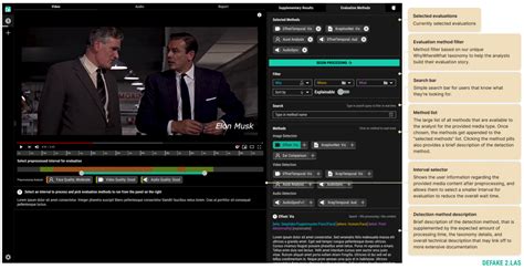 Building A More Explainable Analyst Centered Deepfake Detection Tool