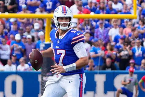 Buffalo Bills Qb Josh Allen Named Afc Offensive Player Of Week 2 Buffalo Rumblings