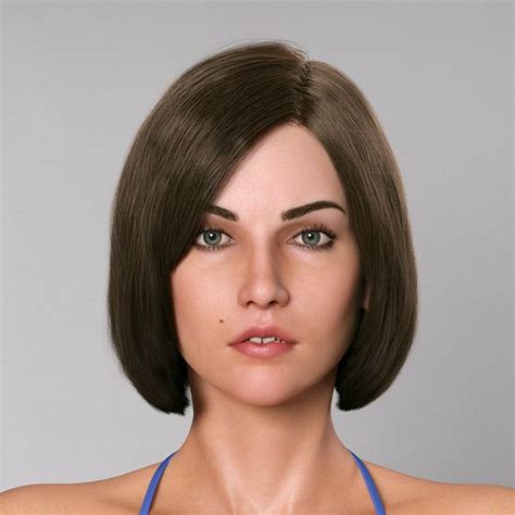 D Model Character Character Modeling Faces Ipl Laser Model Lifestyle Anime Monochrome