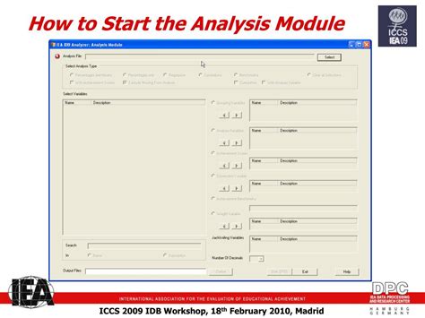 PPT Using The IEA IDB Analyzer Percentages Means PowerPoint Presentation ID 2627898