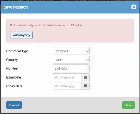 Duplicate Warnings Across Sub Accounts Vsure