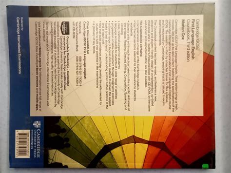 Cambridge Igcse First Language English Coursebook Third Edition Hobbies And Toys Books