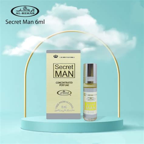 عطر سکرت من برند الرحاب ساخت کشور امارات 6ml فروشگاه حروف شاپ