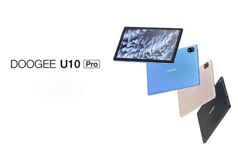 Doogee U10 Pro Arrives As New Cheap Tablet Running Android 13 With Wi Fi 6 Connectivity At