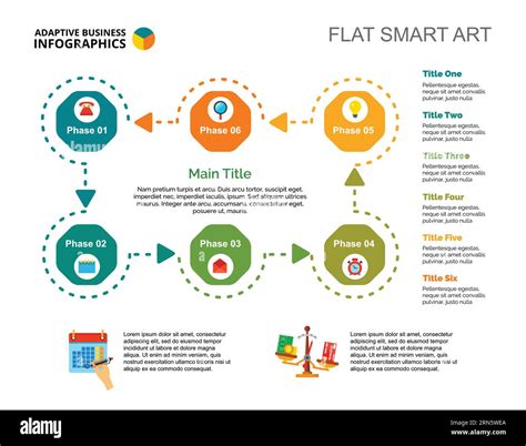 Workflow Cycle Slide Template Stock Vector Image And Art Alamy