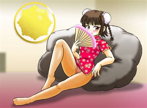 Rule 34 Blush Cameltoe Chao Lingshen China Dress Chinadress Clothing