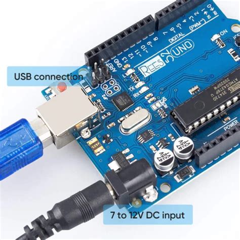 Rees52 Arduino Uno Compatible R3 Board With Usb Cable