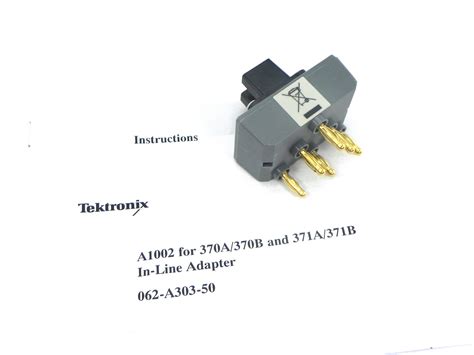 Tektronix A1002 In Line Adapter For 370a 370b And 371a 371b Global Test Equipment