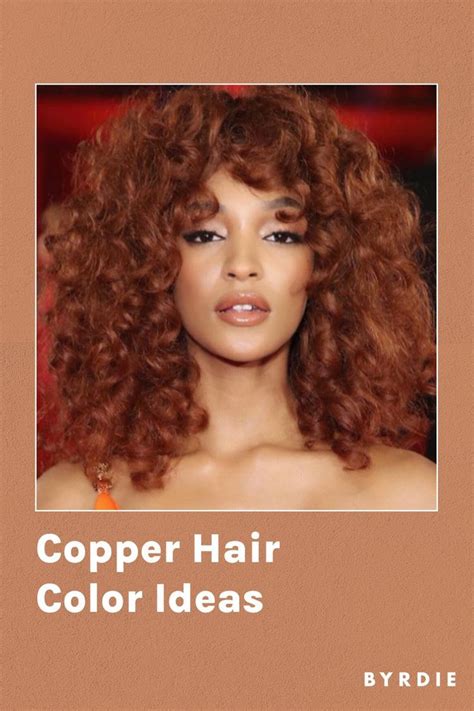 32 Copper Hair Color Ideas Inspired By Celebrities Amber Copper Hair