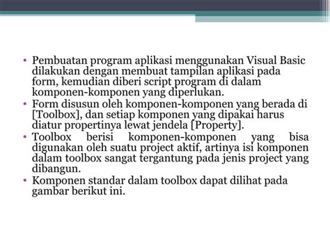 Pengenalan Dasar Visual Basic Bagian 3 Ppt