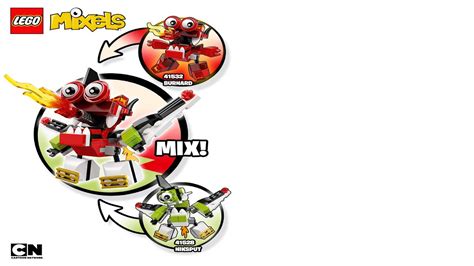 Lego Instructions Mixels Niksput Burnard Mix Series 4 Youtube