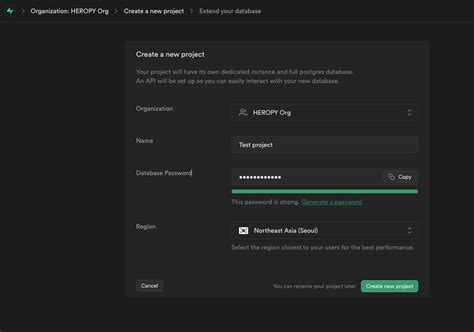 Supabase Database Prisma로 빠르게 시작하기 W Nextjs Heropydev