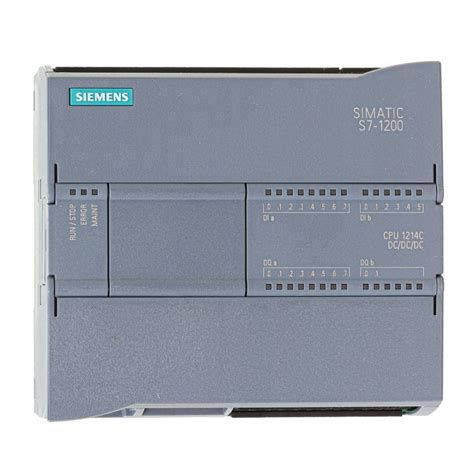 Sterownik Plc 6es7214 1ag40 0xb0 S7 1200 Cpu 1214c Dc Dc Dc 14 Wejść Bina 6es7 214 1ag40 0xb0