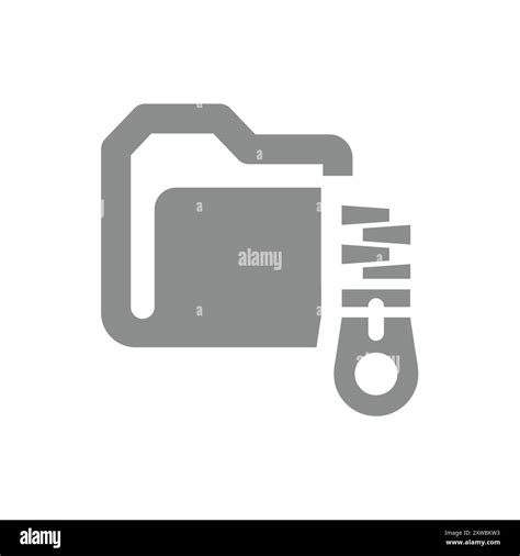 Zipped Folder Sign Hi Res Stock Photography And Images Alamy