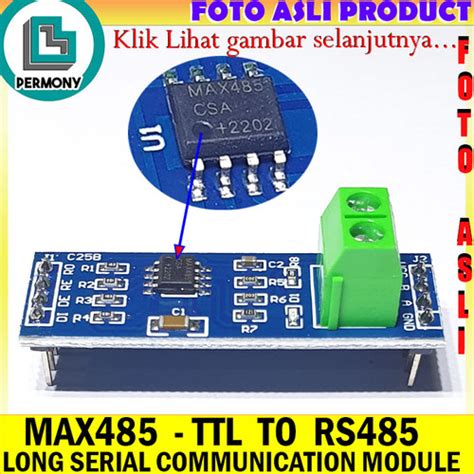 Jual Max485 Modul Rs 485 Ttl Turn To Rs485 Max485csa Jakarta Pusat