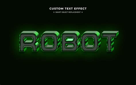 Text Robot Psd High Quality Free Psd Templates For Download Freepik