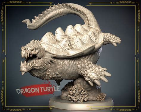 Dragon Turtle Miniature Dragon Menagerie Ancient Dragon Adult