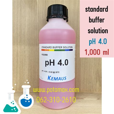 Ph 4 0±0 02 Standard Buffer Solution Nist 1 000 Ml Jetmt