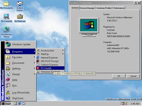 The History Of Windows Millennium