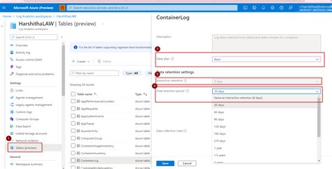 Logging Is There A Way To Set Up My Azure Log Interactive Retention