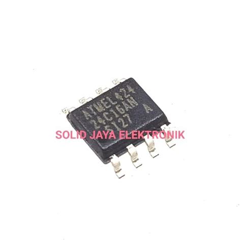 Ic Memory 24c16 Smd Ic 24c16 Memori Smd Eprom Ic Tempel Memory Tv 24c16