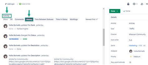What Is Jira Issue History Built In VS Add On