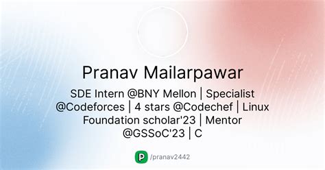 Pranav Mailarpawar Peerlist