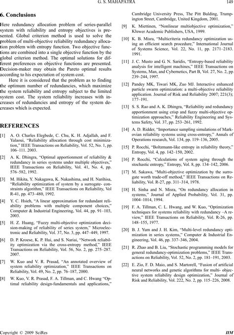 Reliability Optimization Of Entropy Based Series Parallel System Using