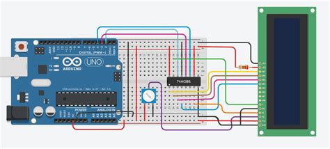 Circuito Arduino Uno Lcd 16x2 I2c Lcd Arduino Projetos Arduino Arduino