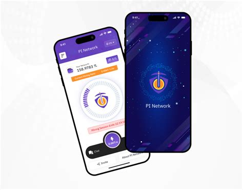 pi network flutter mobile app behance
