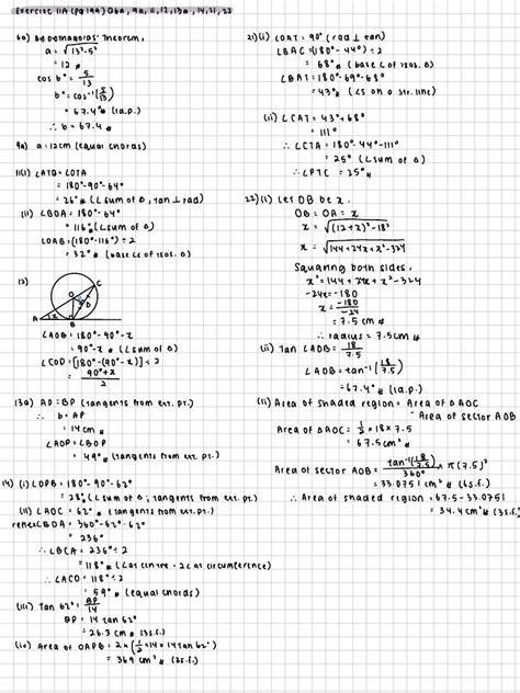 exercise 11a pdf