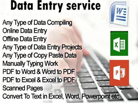 Fast And Professional Pdf To Ms Excelword Upwork