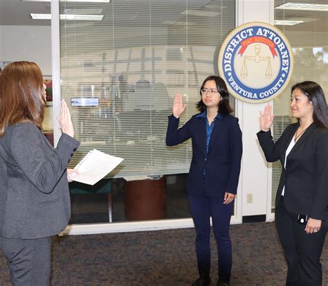 Ventura County District Attorneys Office Thrilled To Welcome Two New