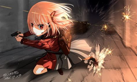 Alaska0812 Nishikigi Chisato Lycoris Recoil Absurdres Commentary Request Highres 1girl