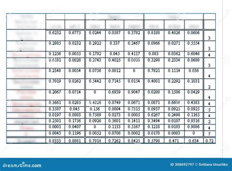 Modern Table Layout Template With Highlighted Row Flat Design Easy To Use For Your Website Or