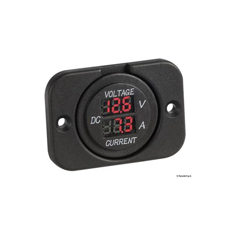 Osculati Digital Voltmeter Digital Ammeter Osc 14 517 25 Comptoir Nautique
