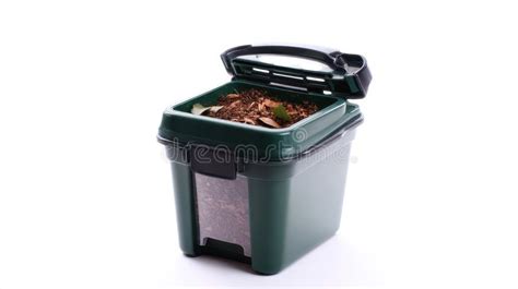 Green Compost Bin Stock Illustration Illustration Of Wheel 382901086