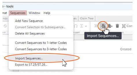 importing large molecule sequences from a fasta fastq file rowan patents