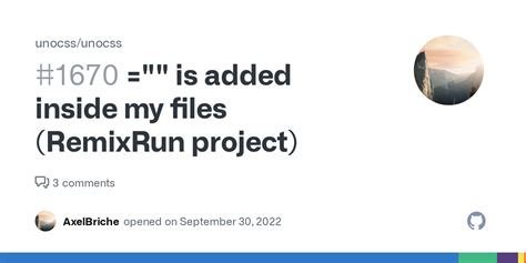 Is Added Inside My Files Remixrun Project · Issue 1670 · Unocssunocss · Github