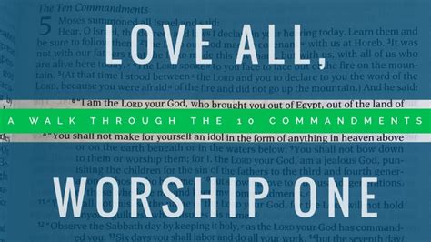 The 2nd Commandment Kirkmont Church