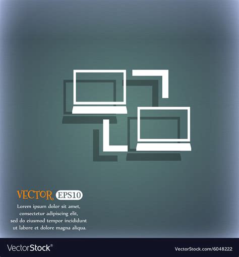 Synchronization Sign Icon Notebooks Sync Symbol Vector Image