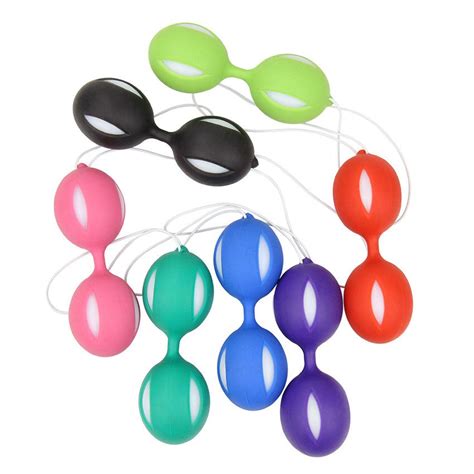 Female Smart Duotone Ben Wa Ball Weighted Female Kegel Vaginal Tight Exercise Machine Vibrators