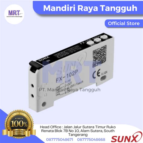 Distributor Fiber Sensor Sunx Fx Series Oleh Pt Mandiri Raya Tangguh
