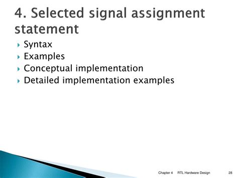 ppt concurrent signal assignment statements powerpoint presentation