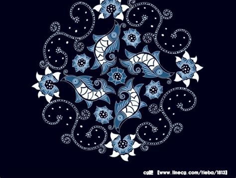 苗文化 图腾插画 Cg吧吧 直线网 最专业的数字艺术学习交流平台