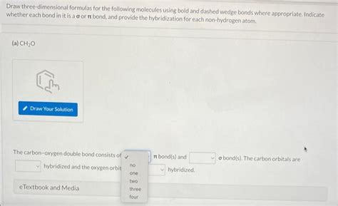 [solved] draw three dimensional formulas for the following