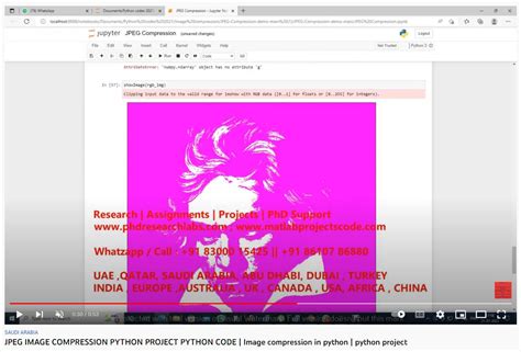 jpeg image compression python project python code