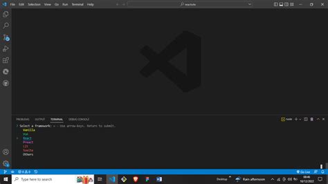 creating a react project using vite pre bundler
